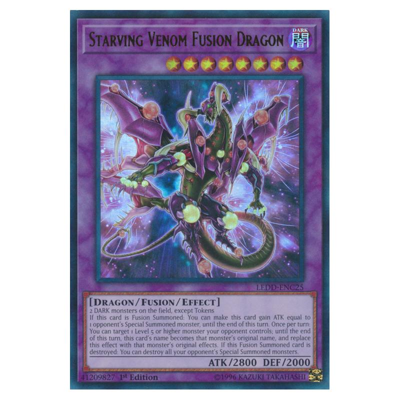 Yu-Gi-Oh! - Legendary Dragon Decks - Starving Venom Fusion Dragon (Ult