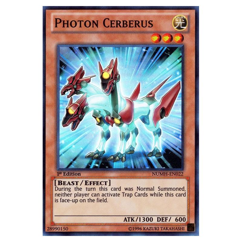 Yu-Gi-Oh! - Number Hunters - Photon Cerberus (Super Rare) NUMH-EN022