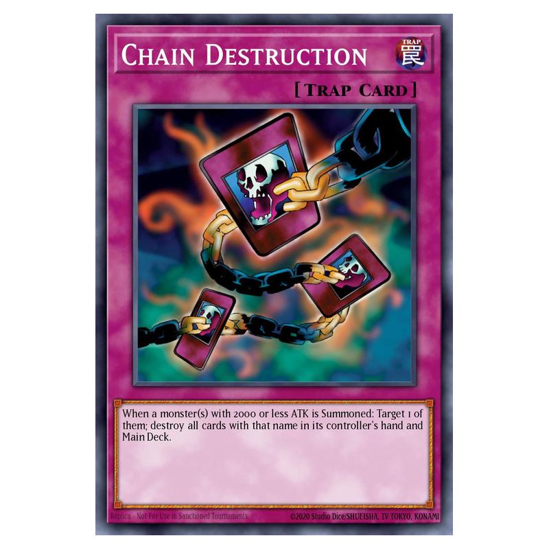 Yu-Gi-Oh! - Yugi's Legendary Decks - Chain Destruction (Common) YGLD-E