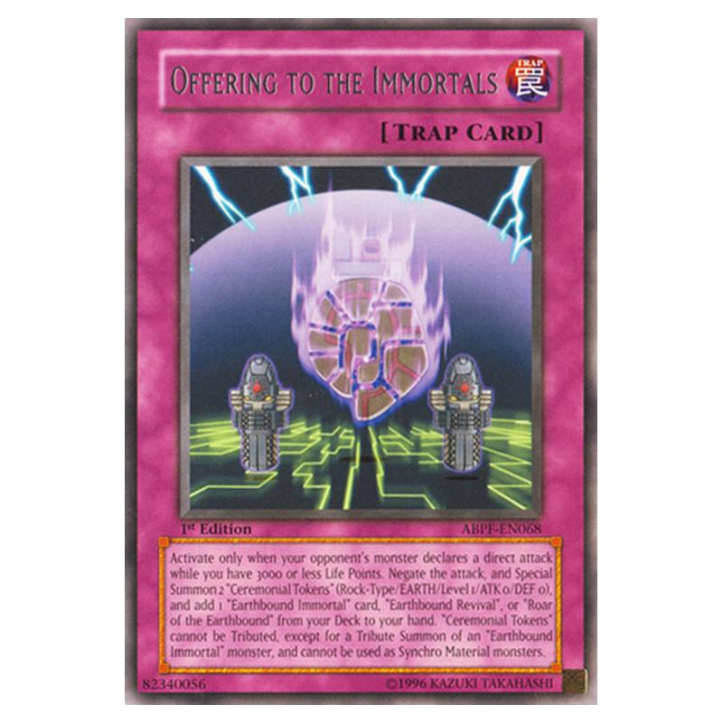 Yu-Gi-Oh! - Absolute Powerforce - Offering to the Immortals (Rare) ABP