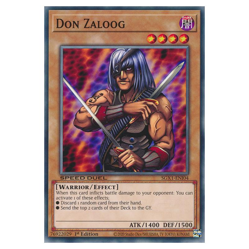Yu-Gi-Oh! - Speed Duel GX - Duel Academy Box - Don Zaloog (Common) SGX