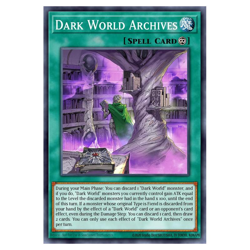Yu-Gi-Oh! - Structure Deck - Dark World - Dark World Archives (Ultra R
