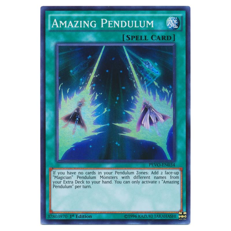 Yu-Gi-Oh! - Pendulum Evolution - Amazing Pendulum (Super Rare) PEVO-EN
