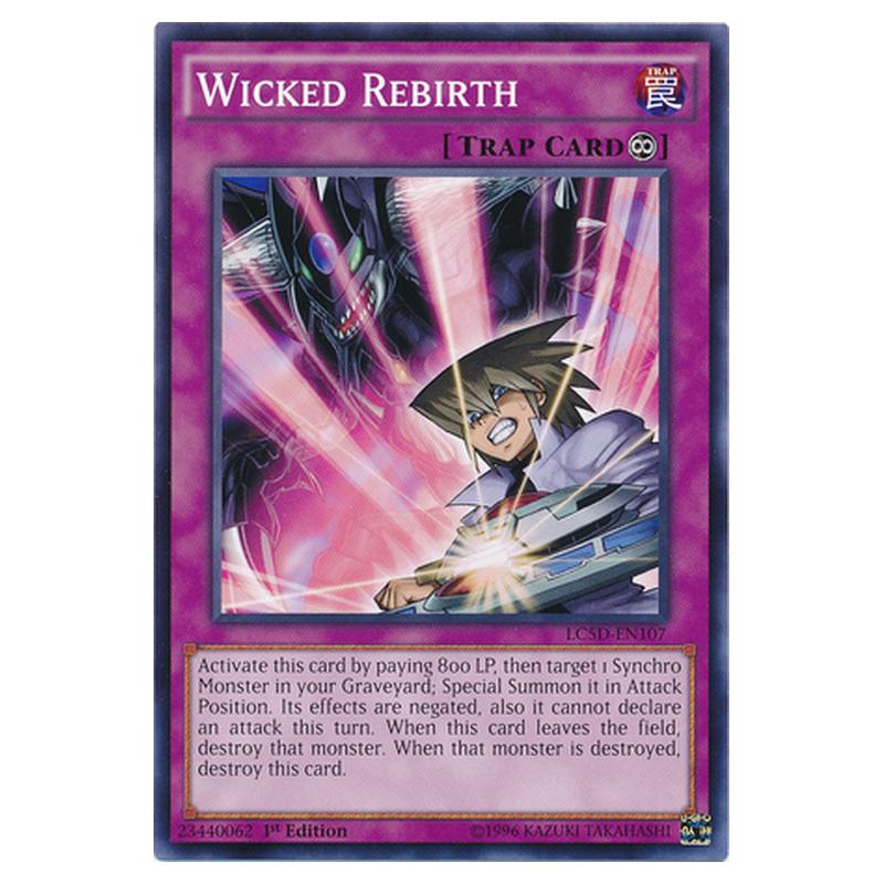 Yu-Gi-Oh! - Legendary Collection 5D's Mega Pack - Wicked Rebirth (Comm