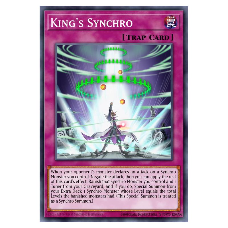 Yu-Gi-Oh! - Structure Deck - The Crimson King - King\\'s Synchro (Comm