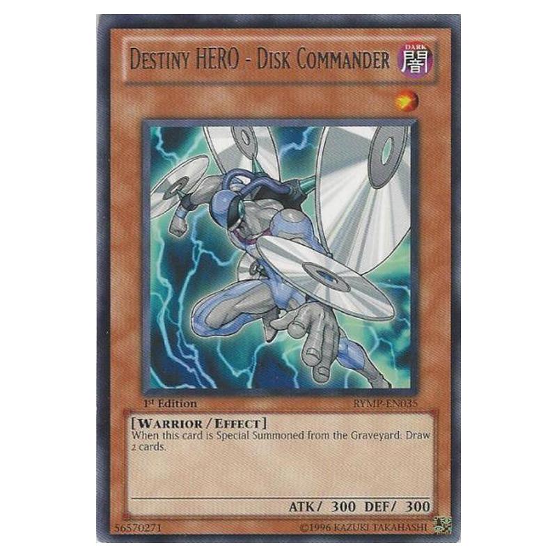 Yu-Gi-Oh! - Ra Yellow Mega Pack - Destiny HERO - Disk Commander (Rare)