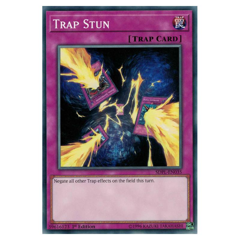 Yu-Gi-Oh! - Structure Deck - Powercode Link - Trap Stun (Common) SDPL-