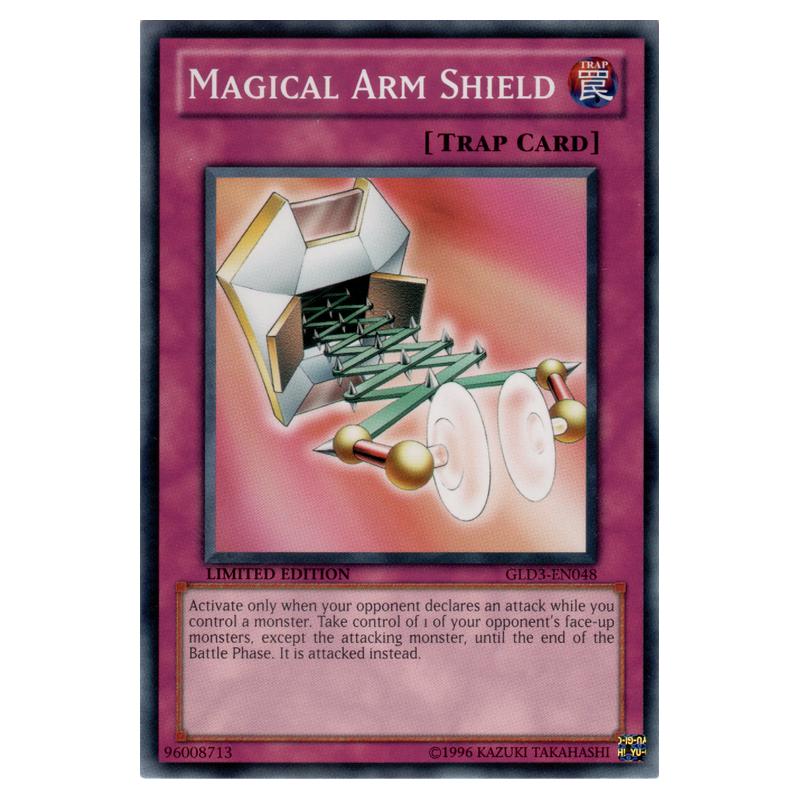 Yu-Gi-Oh! - Gold Series 3 - Magical Arm Shield (Common) GLD3-EN048
