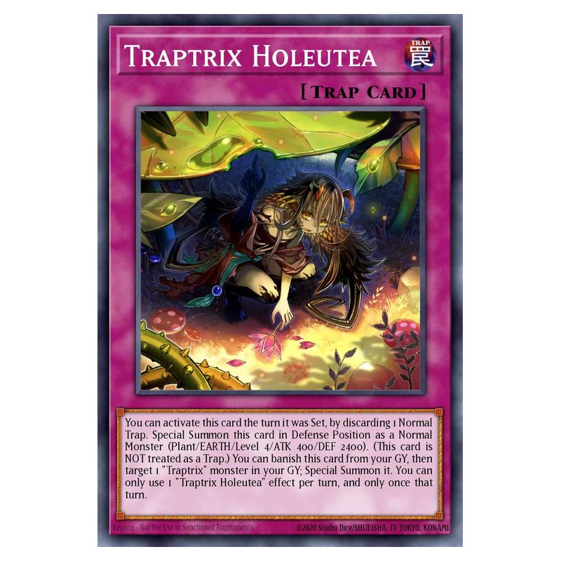 Yu-Gi-Oh! - Structure Deck - Beware of Traptrix - Traptrix Holeutea (S