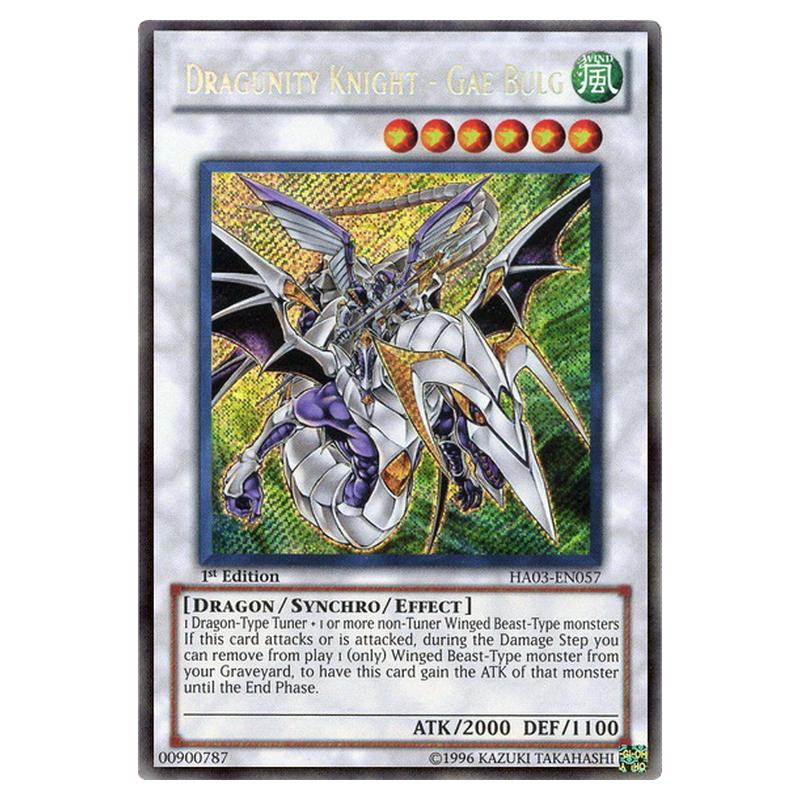 Yu-Gi-Oh! - Hidden Arsenal 3 - Dragunity Knight - Gae Bulg (Secret Rar
