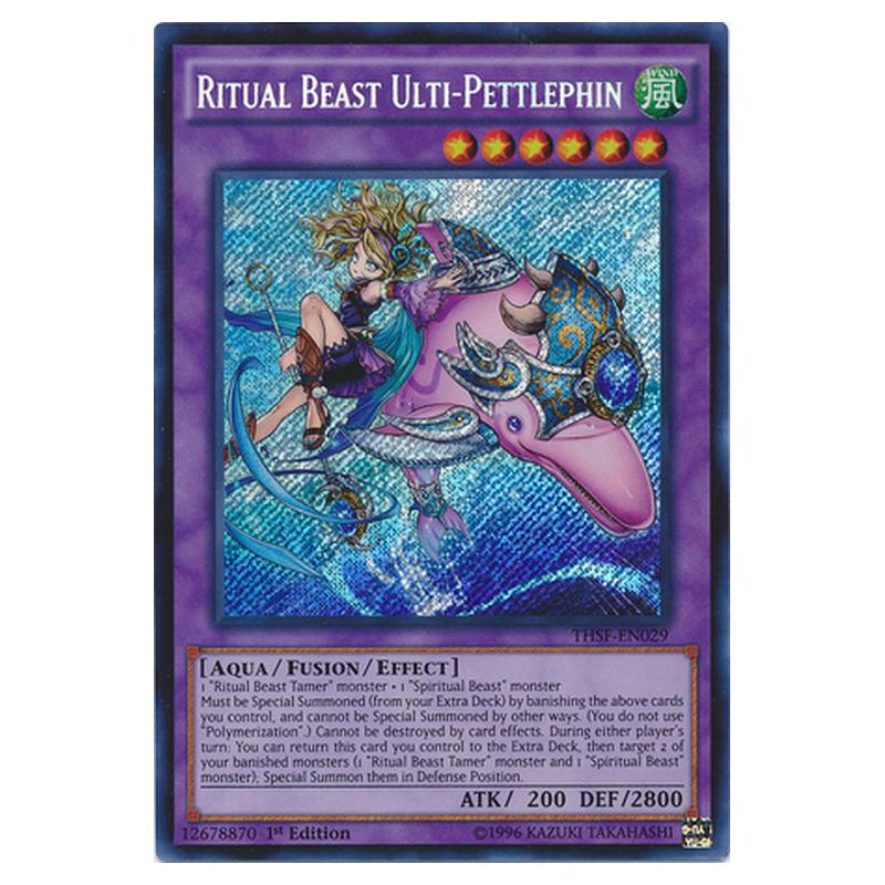 Yu-Gi-Oh! - The Secret Forces - Ritual Beast Ulti-Pettlephin (Secret R