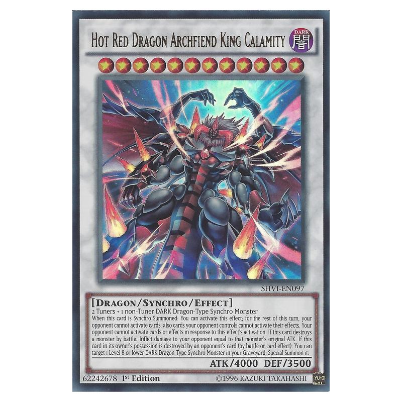 Yu-Gi-Oh! - Shining Victories - Hot Red Dragon Archfiend King Calamity