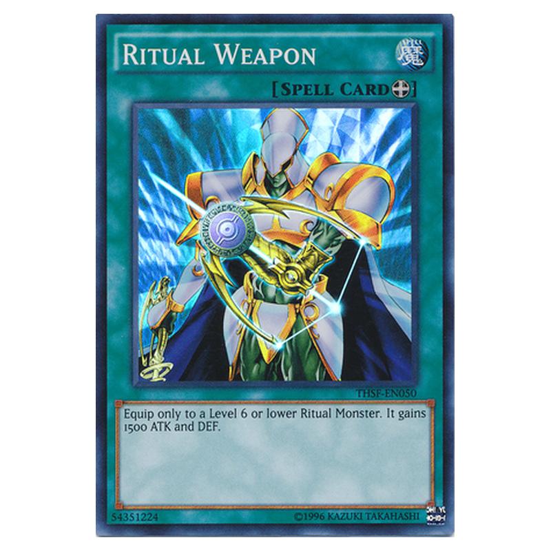 Yu-Gi-Oh! - The Secret Forces - Ritual Weapon (Super Rare) THSF-EN050