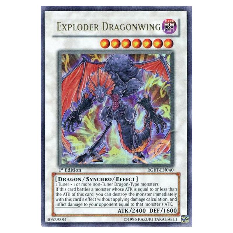 Yu-Gi-Oh! - Raging Battle - Exploder Dragonwing (Ultra Rare) RGBT-EN04