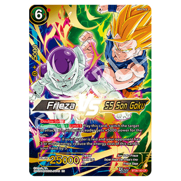 Dragon Ball Super - Prismatic Clash - Frieza VS SS Son Goku - B28-143