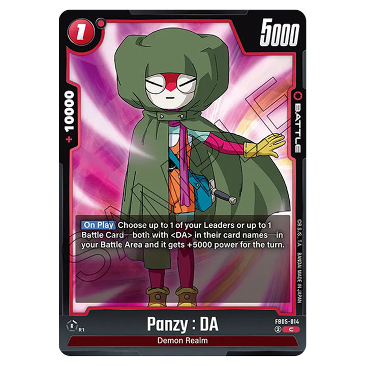 Dragon Ball Super - Fusion World - FB05 - New Adventure - Panzy : DA