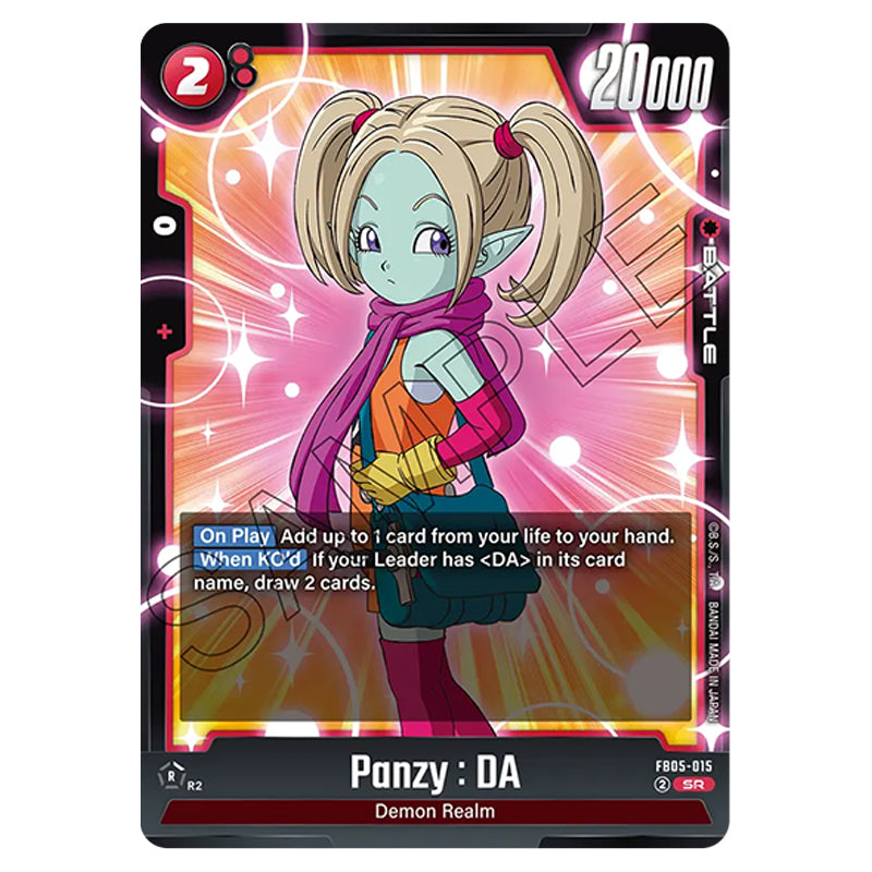 Dragon Ball Super - Fusion World - FB05 - New Adventure - Panzy : DA
