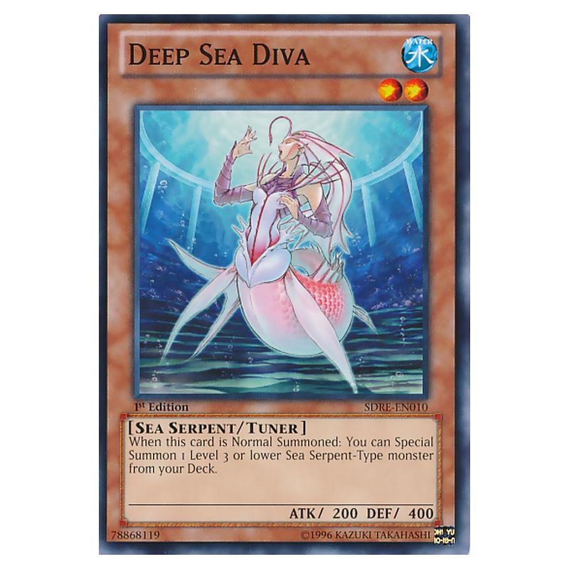 Yu-Gi-Oh! - Realm of the Sea Emperor Structure Deck - Deep Sea Diva (C