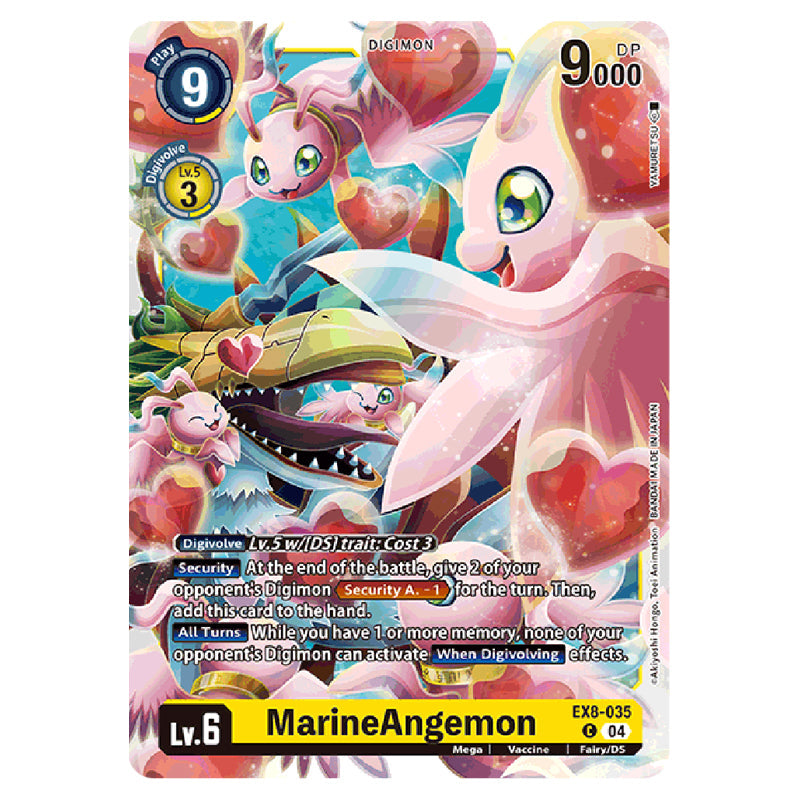 Digimon Card Game - EX08 - Chain of Liberation - MarineAngemon - (C)