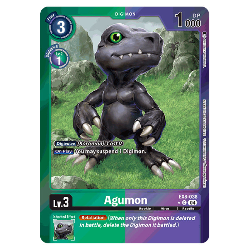 Digimon Card Game - EX08 - Chain of Liberation - Agumon - (C) - EX8-03