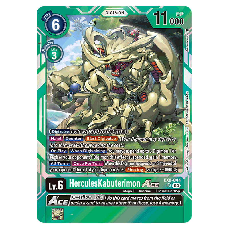 Digimon Card Game - EX08 - Chain of Liberation - HerculesKabuterimon