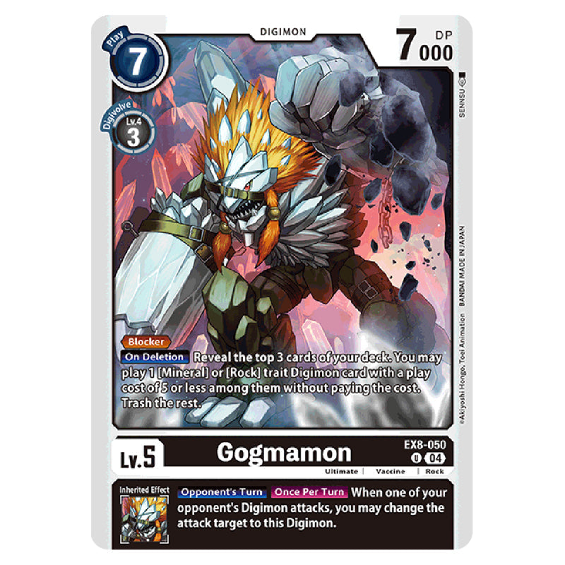 Digimon Card Game - EX08 - Chain of Liberation - Gogmamon - (U) - EX8-