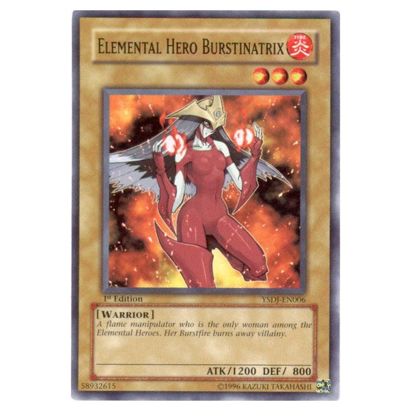 Yu-Gi-Oh! - Starter Deck - Jaden Yuki - Elemental HERO Burstinatrix (C