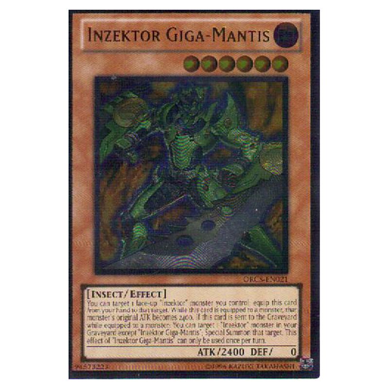 Yu-Gi-Oh! - Order of Chaos - Inzektor Giga-Mantis (Ultimate Rare) ORCS
