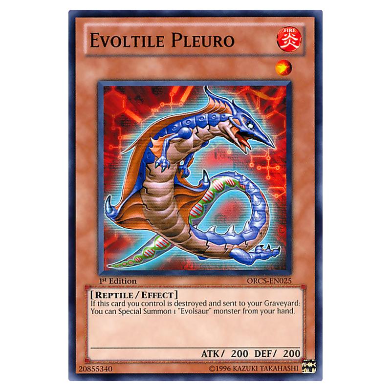 Yu-Gi-Oh! - Order of Chaos - Evoltile Pleuro (Common) ORCS-EN025