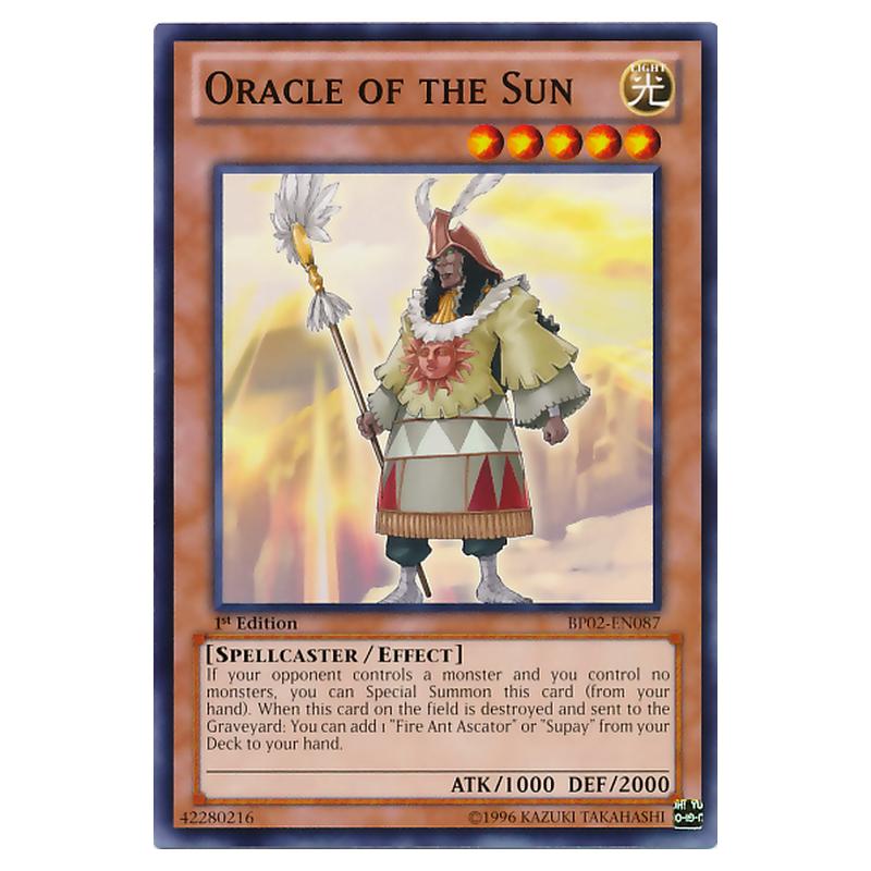 Yu-Gi-Oh! - Battle Pack 2 - War of the Giants - Oracle of the Sun (Com
