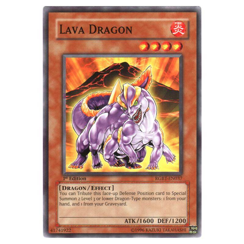 Yu-Gi-Oh! - Raging Battle - Lava Dragon (Common) RGBT-EN037