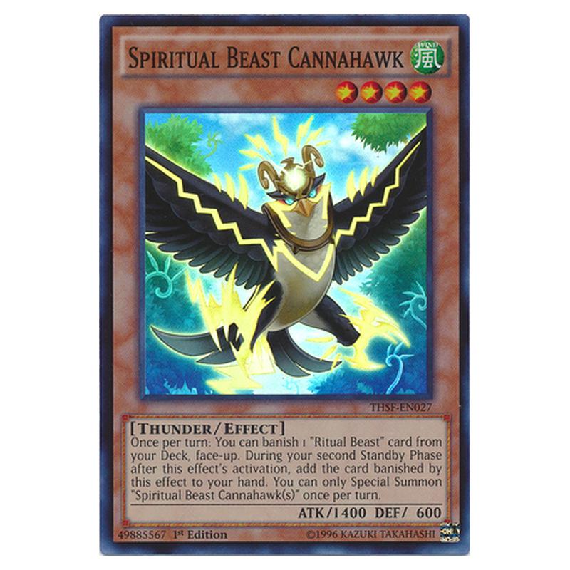 Yu-Gi-Oh! - The Secret Forces - Spiritual Beast Cannahawk (Super Rare)