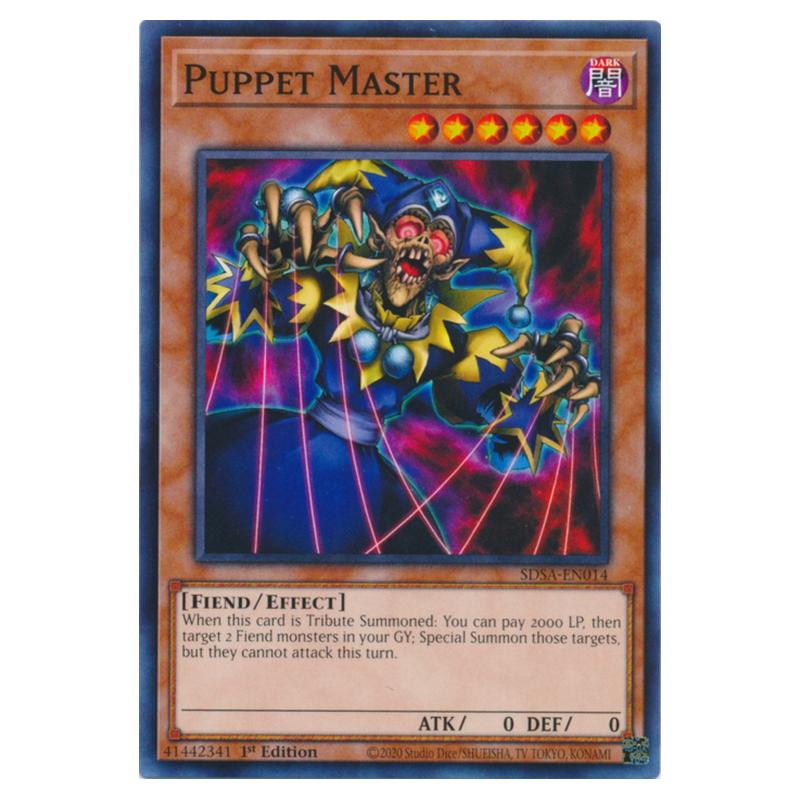 Yu-Gi-Oh! - Structure Deck - Sacred Beasts - Puppet Master (Common) SD
