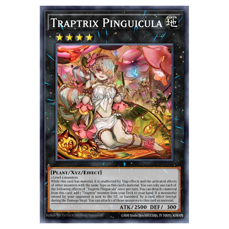 Yu-Gi-Oh! - Structure Deck - Beware of Traptrix - Traptrix Pinguicula