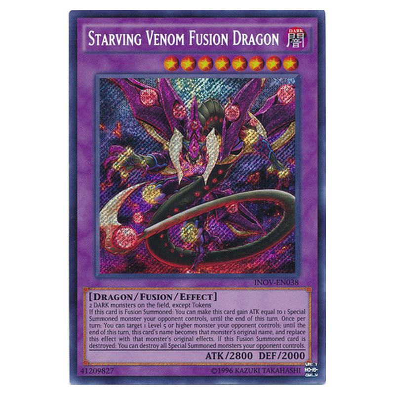 Yu-Gi-Oh! - Invasion - Vengeance - Starving Venom Fusion Dragon (Secre