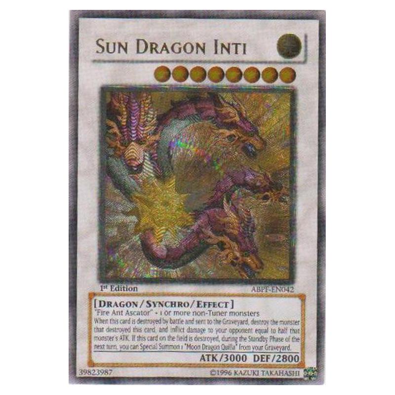 Yu-Gi-Oh! - Absolute Powerforce - Sun Dragon Inti (Ultimate Rare) ABPF