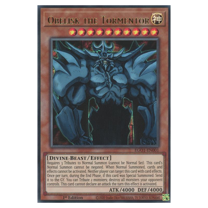 Yu-Gi-Oh! - Egyptian God Deck - Obelisk the Tormentor - Obelisk the To