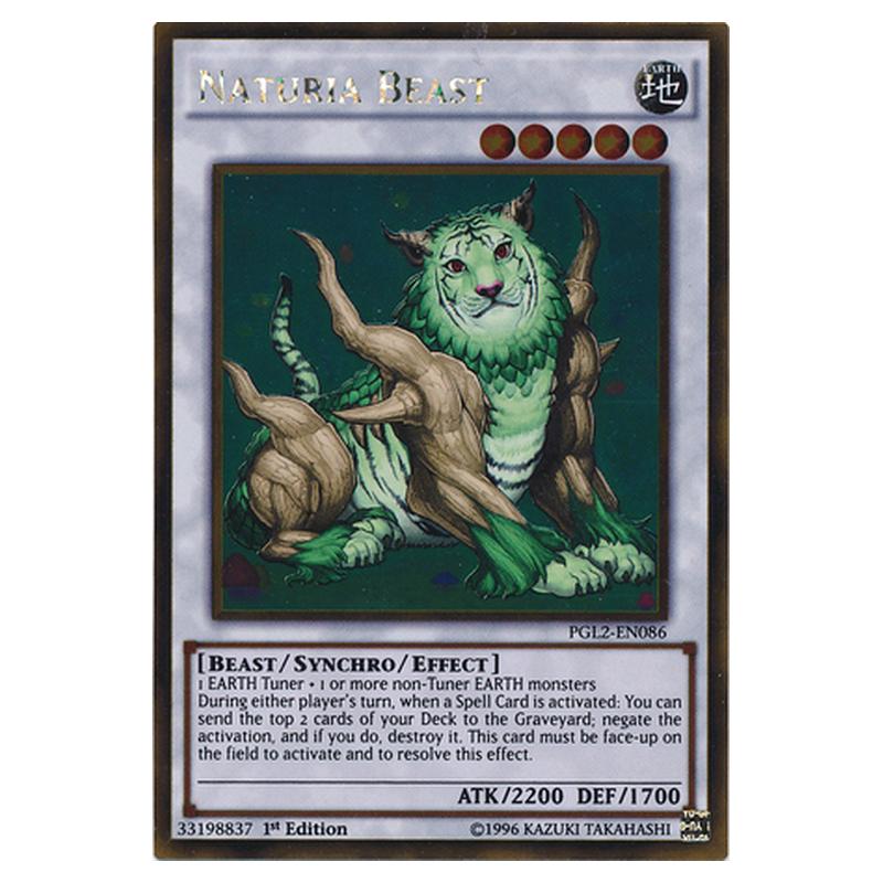 Yu-Gi-Oh! - Premium Gold - Return of the Bling - Naturia Beast (Gold R
