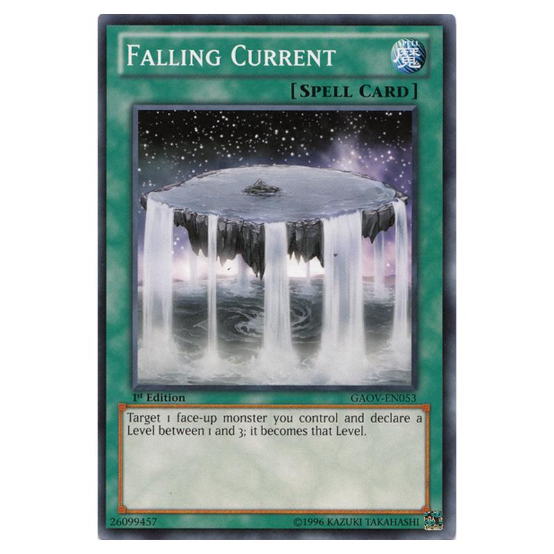 Yu-Gi-Oh! - Galactic Overlord - Falling Current (Common) GAOV-EN053