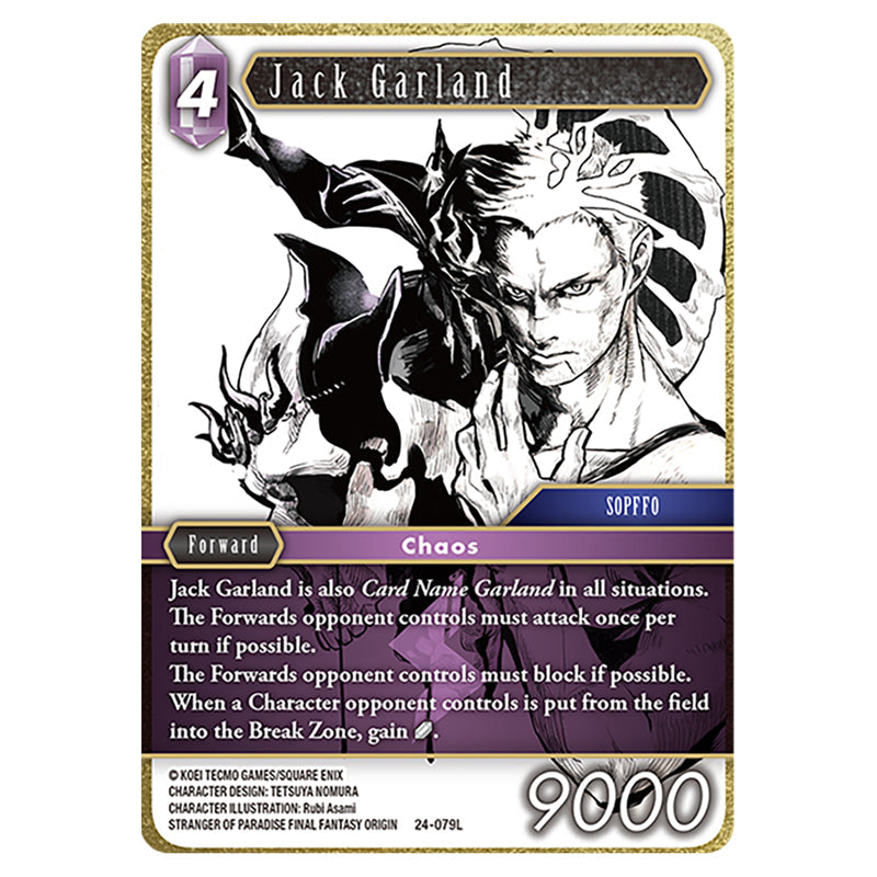 Final Fantasy - Hidden Legends - Jack Garland - 24-079L