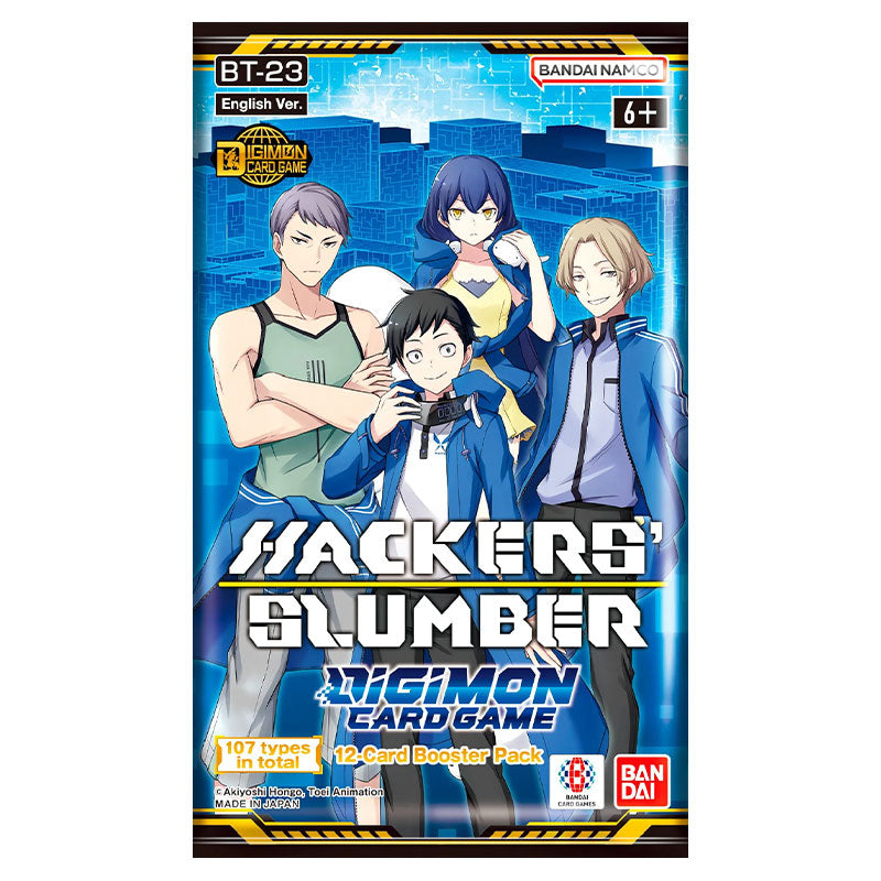 Digimon Card Game - BT23 - Hacker's Slumber - Booster Box (24 Packs)
