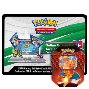 Pokemon - Hidden Fates Tin - Charizard-GX Online Code Card