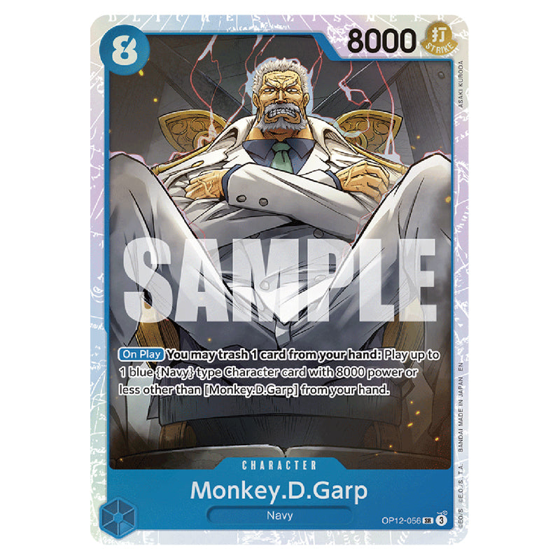One Piece - Legacy of the Master - Monkey.D.Garp (Super Rare) - OP12-0