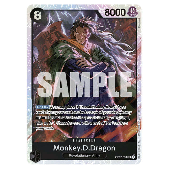 One Piece - Legacy of the Master - Monkey.D.Dragon (Super Rare) - OP12