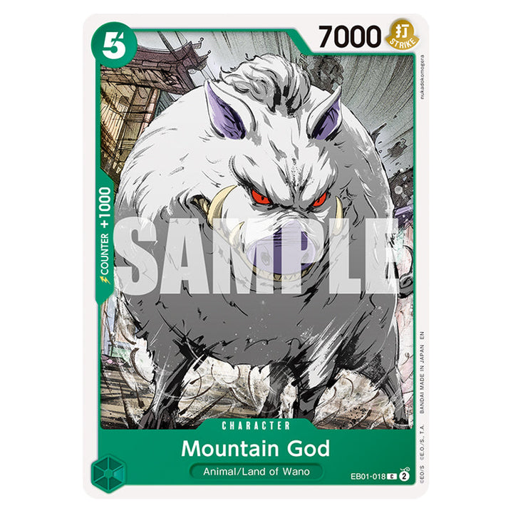 One Piece - Premium Booster 02 - Mountain God (Common) - EB01-018