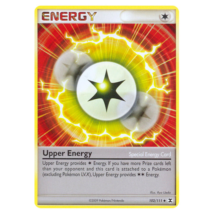 Pokemon - Platinum - Rising Rivals - Upper Energy - 102/111 - (Reverse