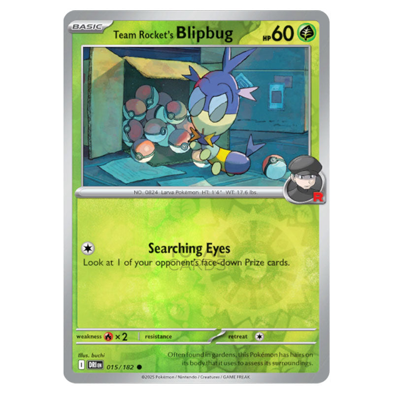 Pokemon - Scarlet & Violet - Destined Rivals - Team Rocket's Blipbug