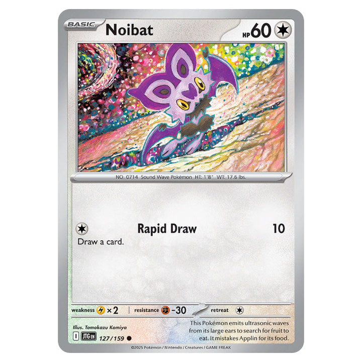 Pokemon - Scarlet & Violet - Journey Together - Noibat - 127/159