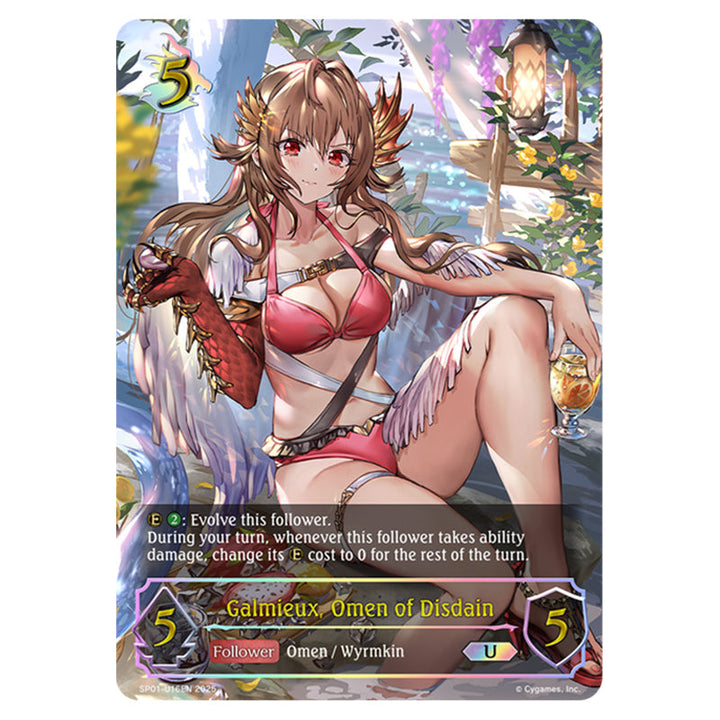 Shadowverse Evolve - Seaside Memories - Galmieux, Omen of Disdain - SP