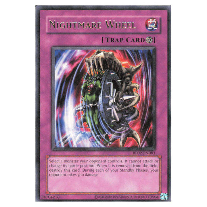 Yu-Gi-Oh! - Retro Pack 2 (2025) - Nightmare Wheel (Rare) RP02-EN081